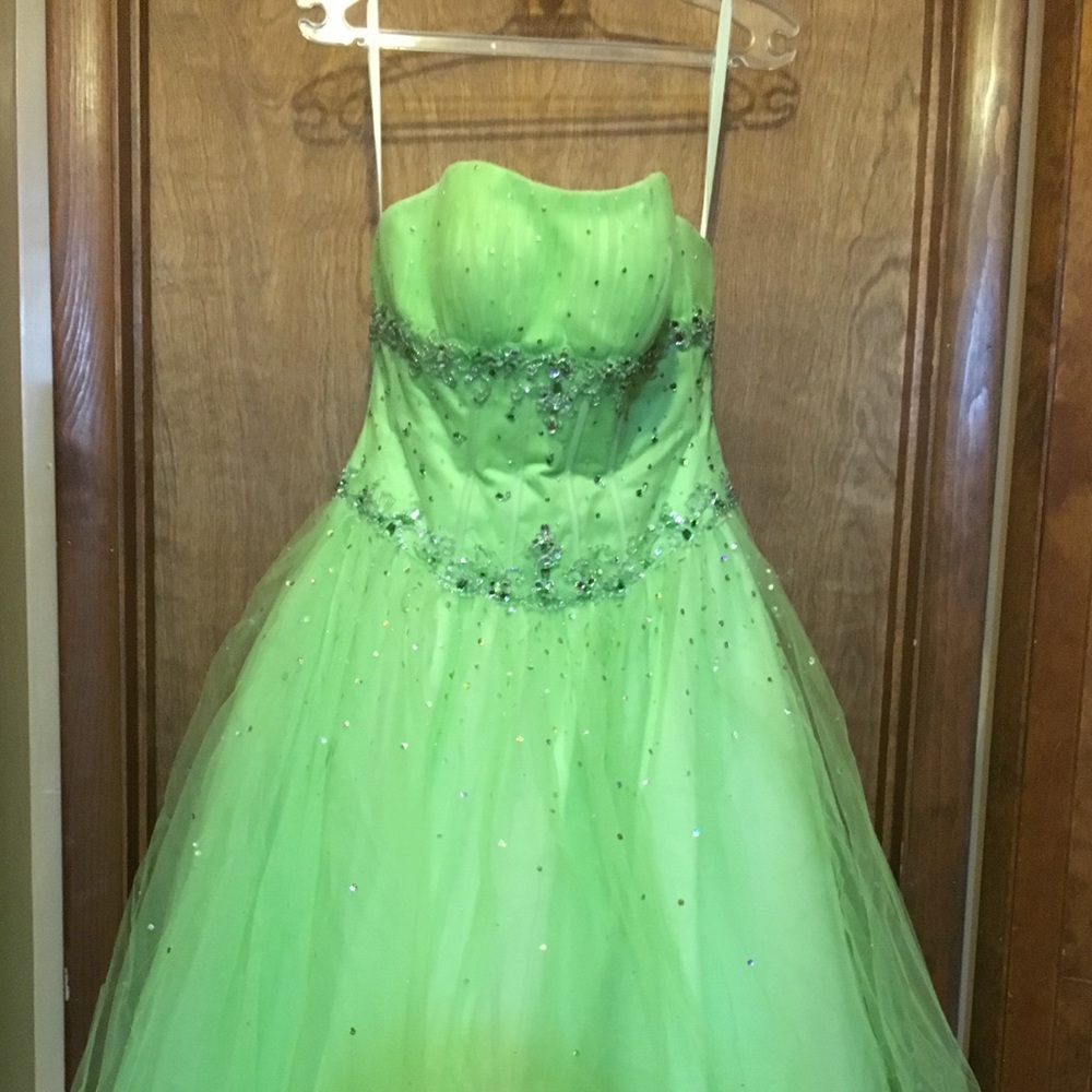 Lime Green Prom/Formal Dress/Gown - Gem